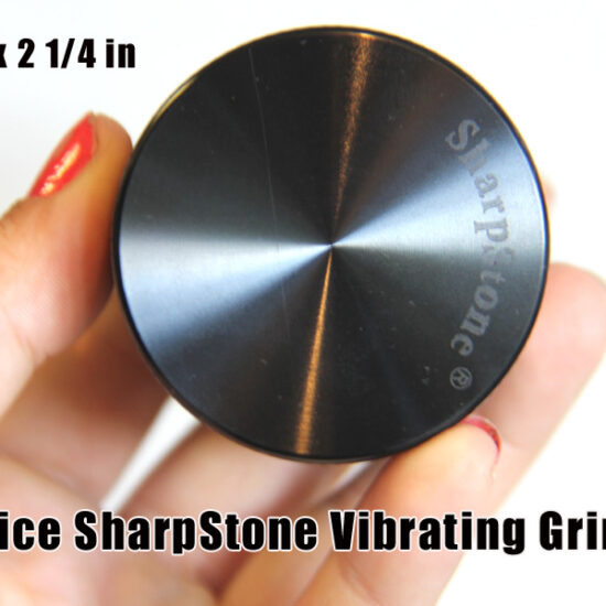 Wacky Willys Vibrating Grinder | SharpStone 4 piece Vibrating Herb Grinder